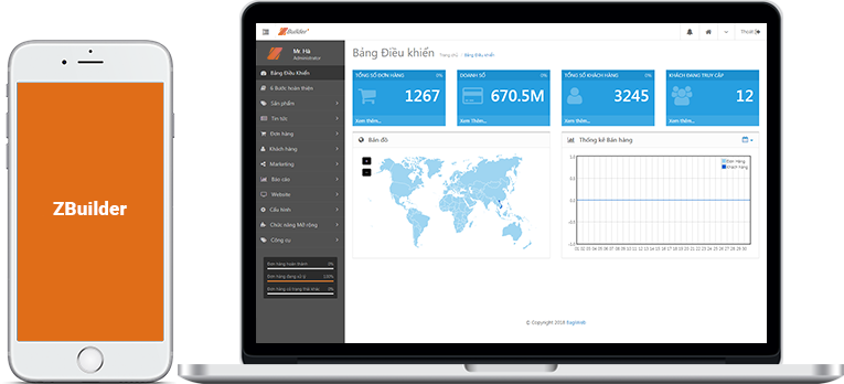 Thiết kế Website Bán hàng chuyên nghiệp, tạo web bán hàng nhanh chóng